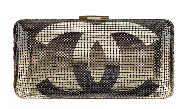 Chanel Gacan-Ranji CC Metallic Minaudiere