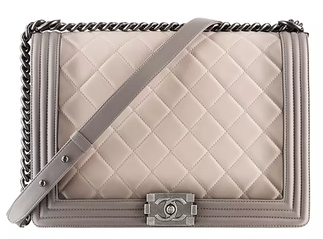 Chanel Feded Calfskin Boy Bag