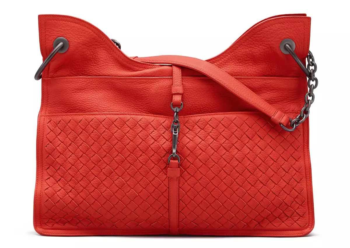 Bag llaw Bottega Veneta Vesuvio Cervo Matte Beverly