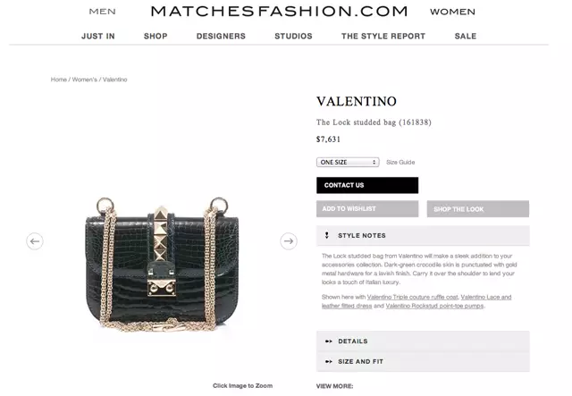 Matches Fashion Site dos EUA