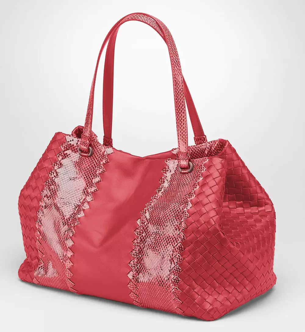 Bottega Veneta Borsa Ayers in Nappa Intrecciato