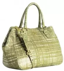 Prada Tweed මුද්‍රිත මධ්‍යම ටෝටේ