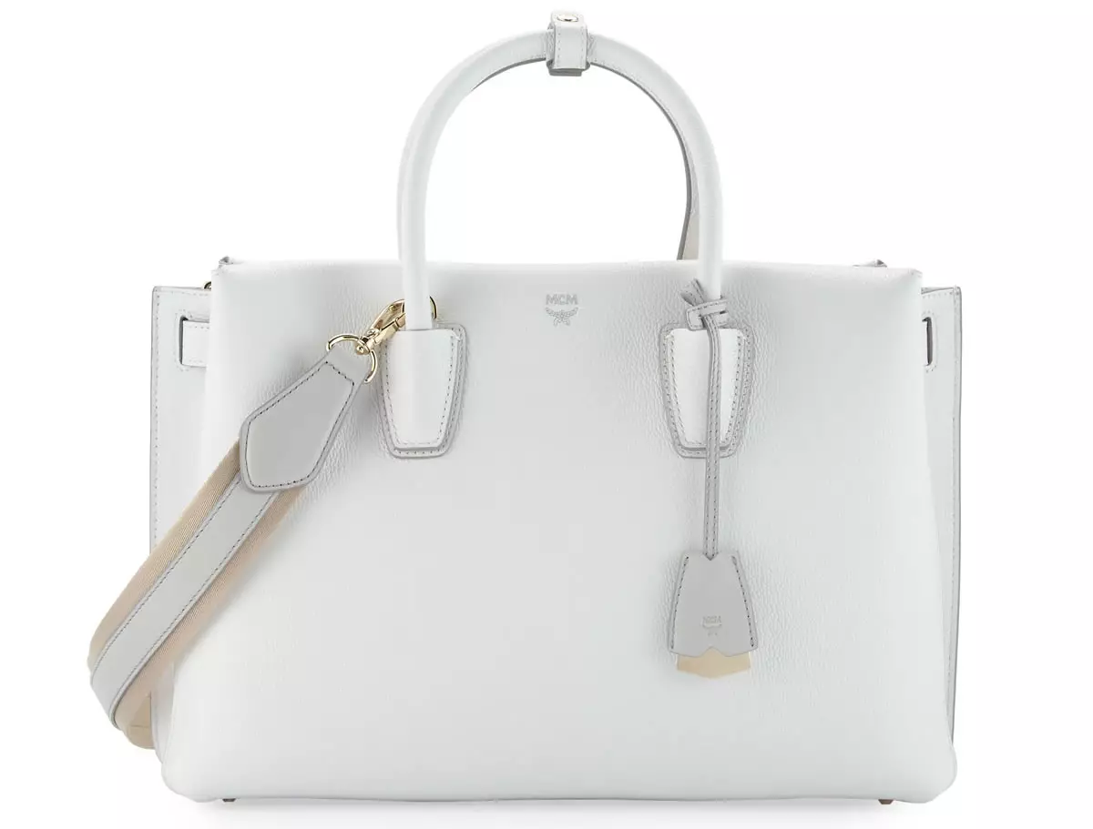 MCM Milla Tote mu Cloud Dancer