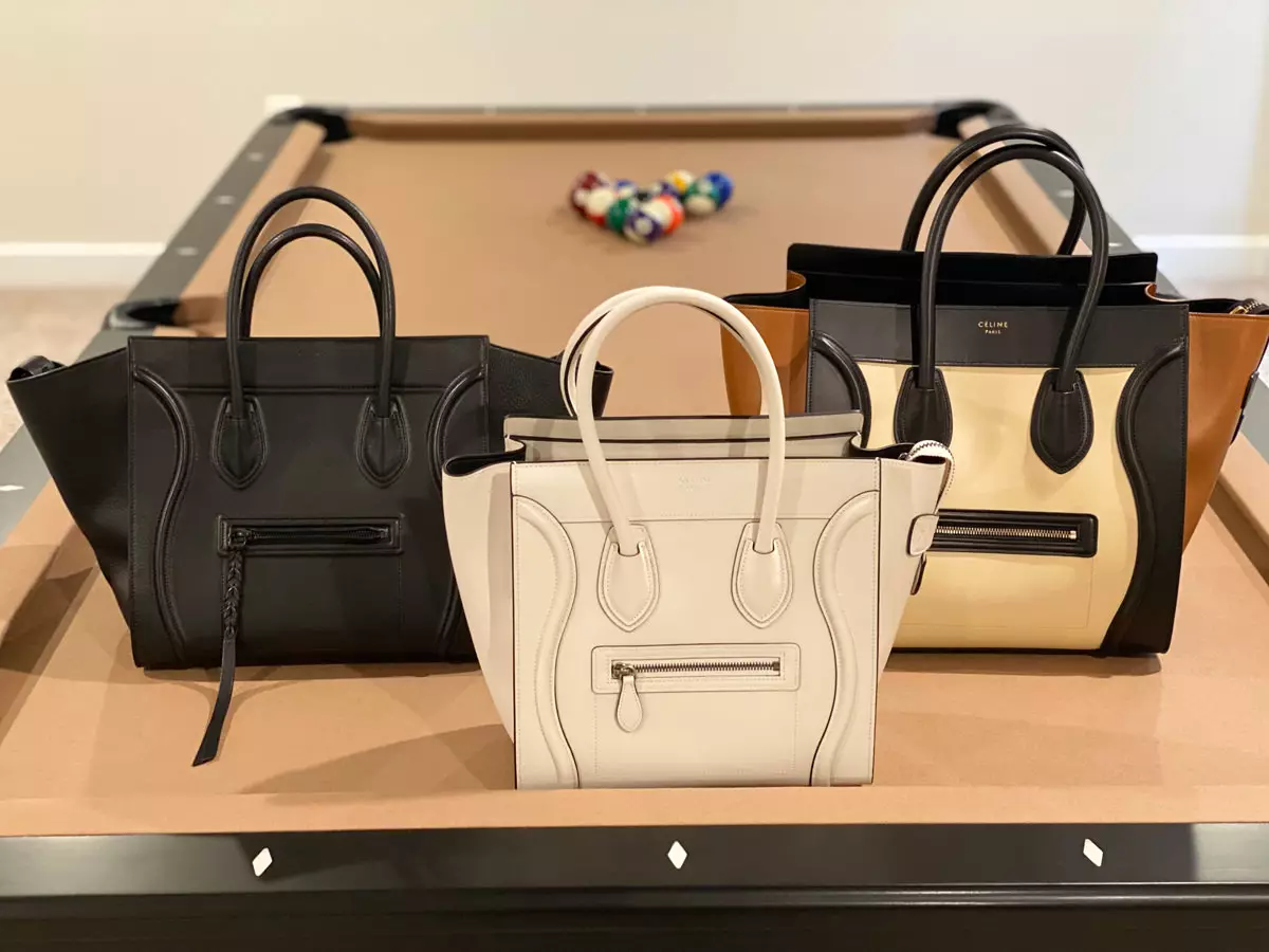 Розбір розмірів сумки Celine Luggage Tote