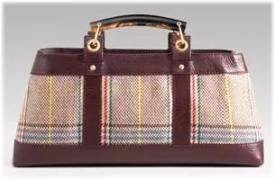 Borsa Burberry in lana scozzese 25705_1