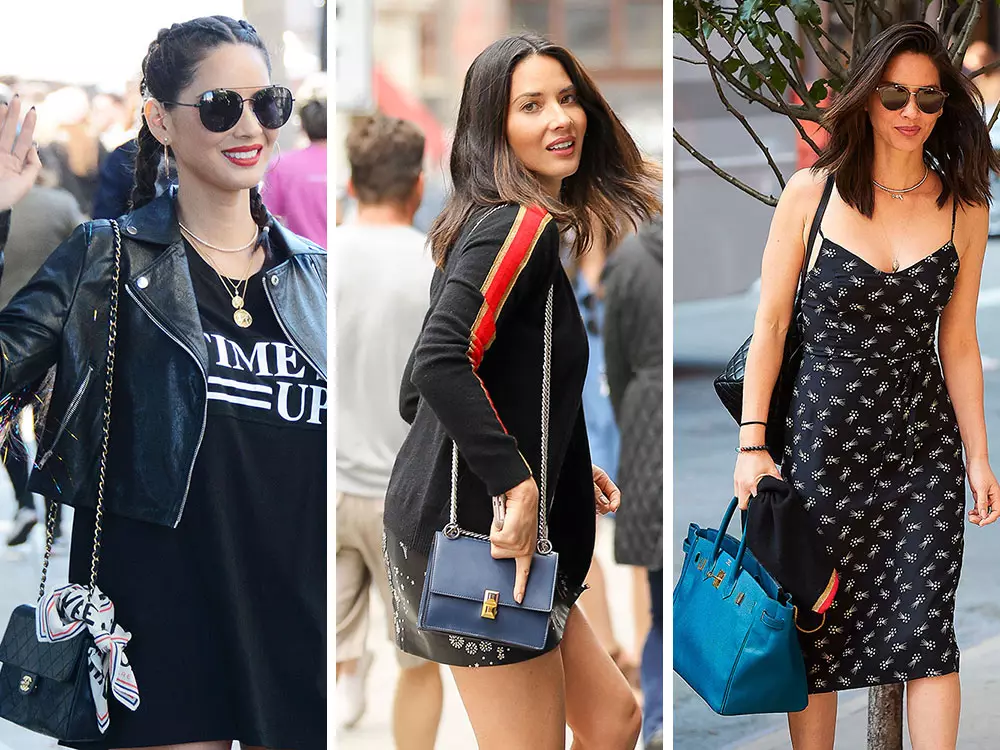 Reka twongere duhuze na Olivia Munn's Luxe Bag 2595_1