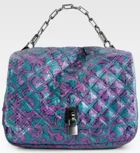 Marc Jacobs Iggy Python Shoulder Bag