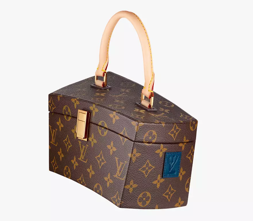 Louis Vuitton Frank Gehry Twisted Box Bag Side