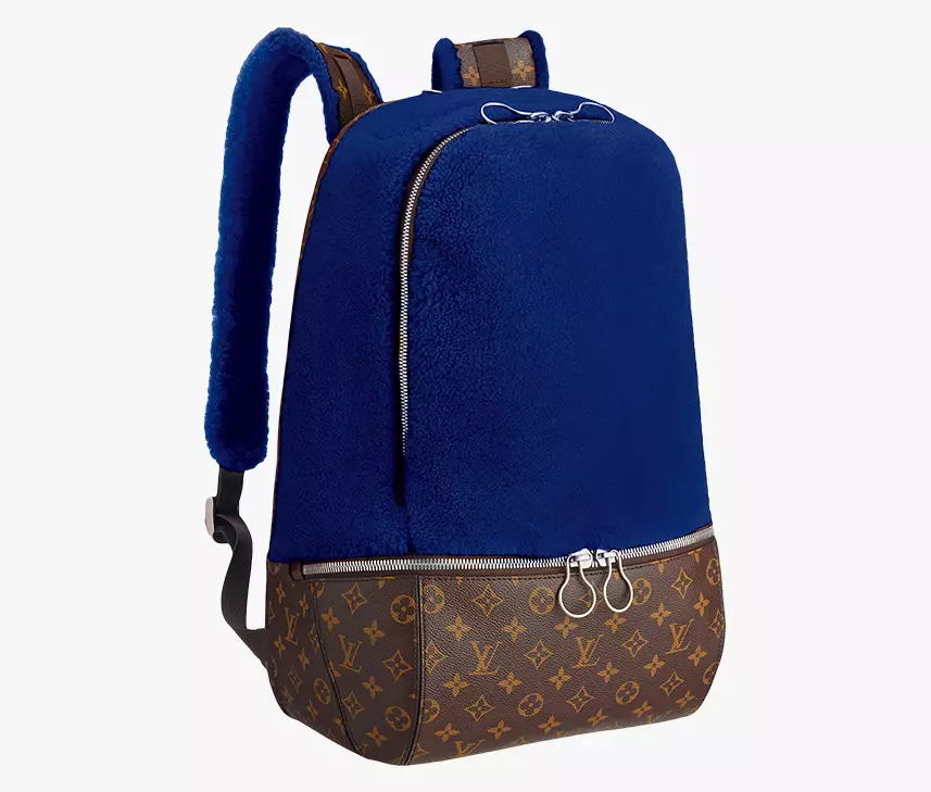 Louis Vuitton Marc Newson Fleece Backpack كۆك