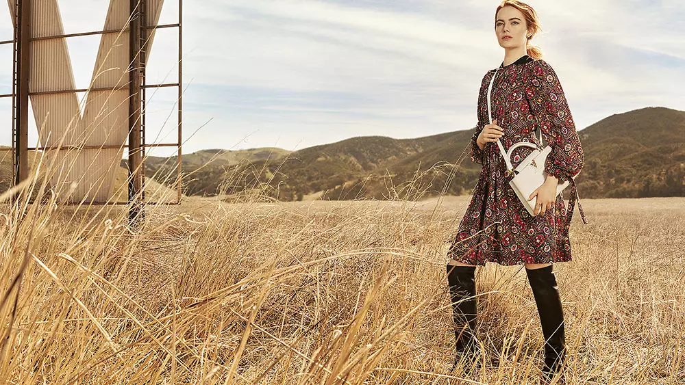 Emma Stone ma le Capucines Bag o Louis Vuitton's New Campaign Stars 2732_3