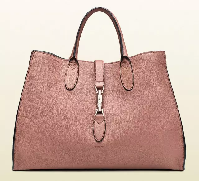 Gucci Jackie Soft Tote ורוד