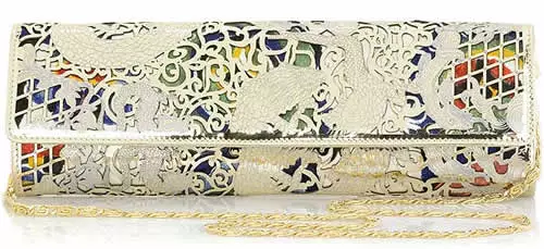 Roberto Cavalli Laser Cheka Clutch 27487_1