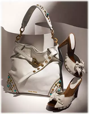 Miu Miu Buffalo Stone Hobo & Platform Slide 27504_1