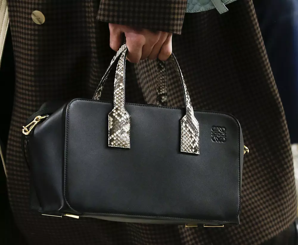 Hasta ahora, Loewe tiene el mejor grupo de bolsos de pasarela de otoño de 2018 2755_19