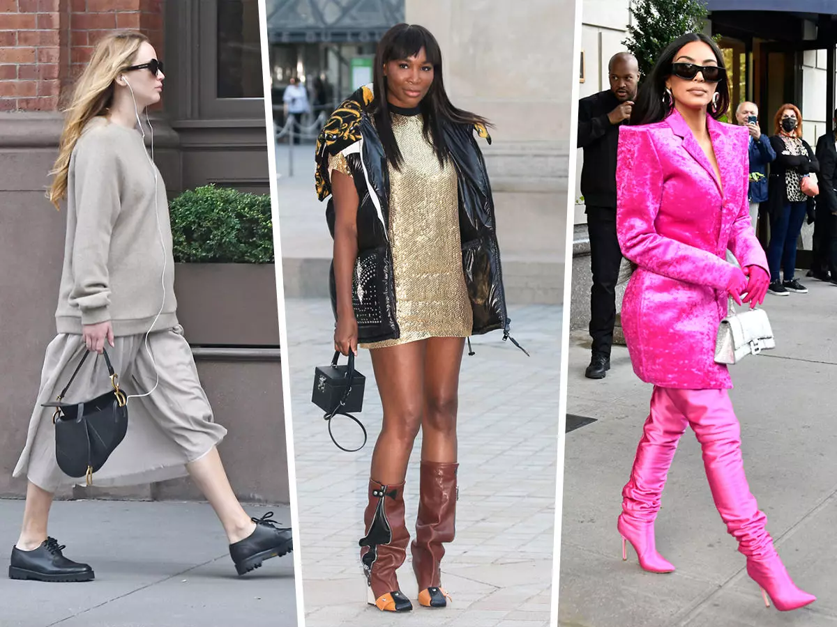 Celebs seneng Balenciaga lan Louis Vuitton Sajrone PFW