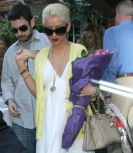 Christina Aguilera ara: Marc Jacobs Ines Patchwork Bag 27809_1