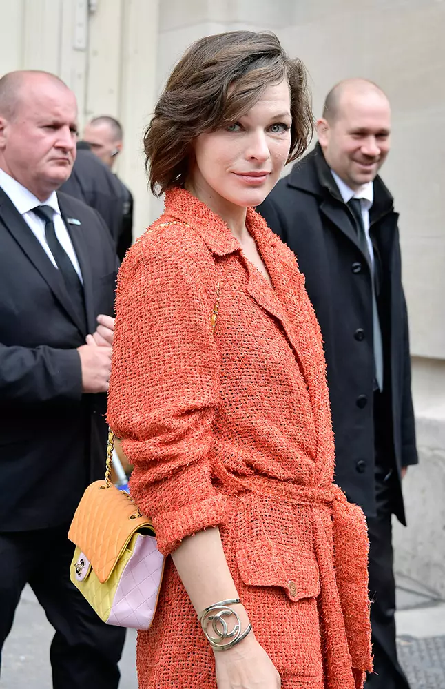 Milla-Jovovich-Chanel-Classic-Flap-Bag