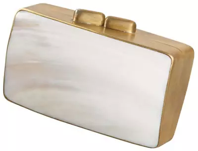 Celestina Dayika Pearl Clutch