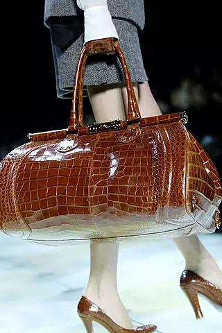 Celine Larg Croc торба