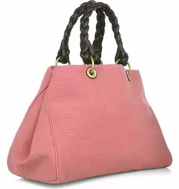 Bottega Veneta Canvas Shopper 28834_1