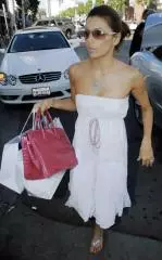 Eva Longoria 款式：Hermes 紫红色 Croc Birkin 30289_7