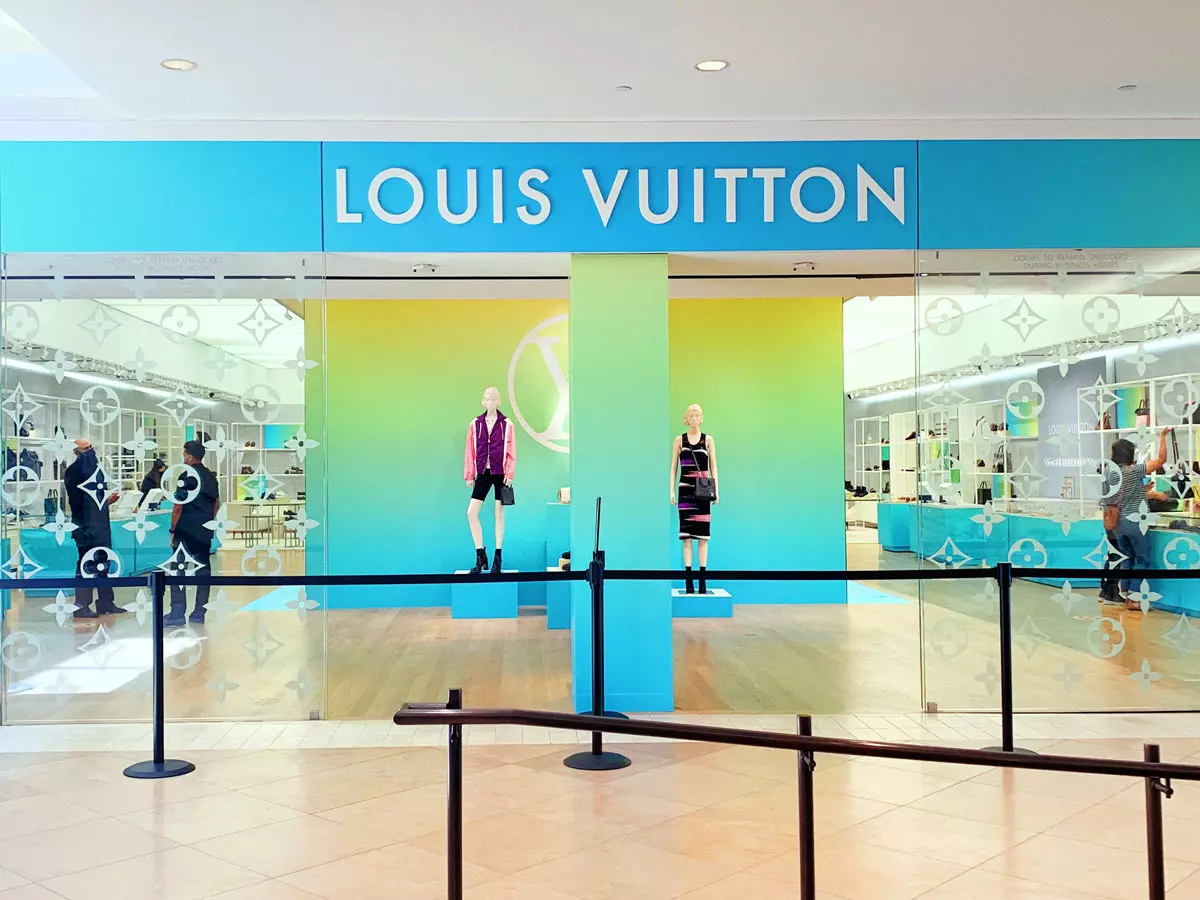 Duka la Louis Vuitton huko South Coast Plaza