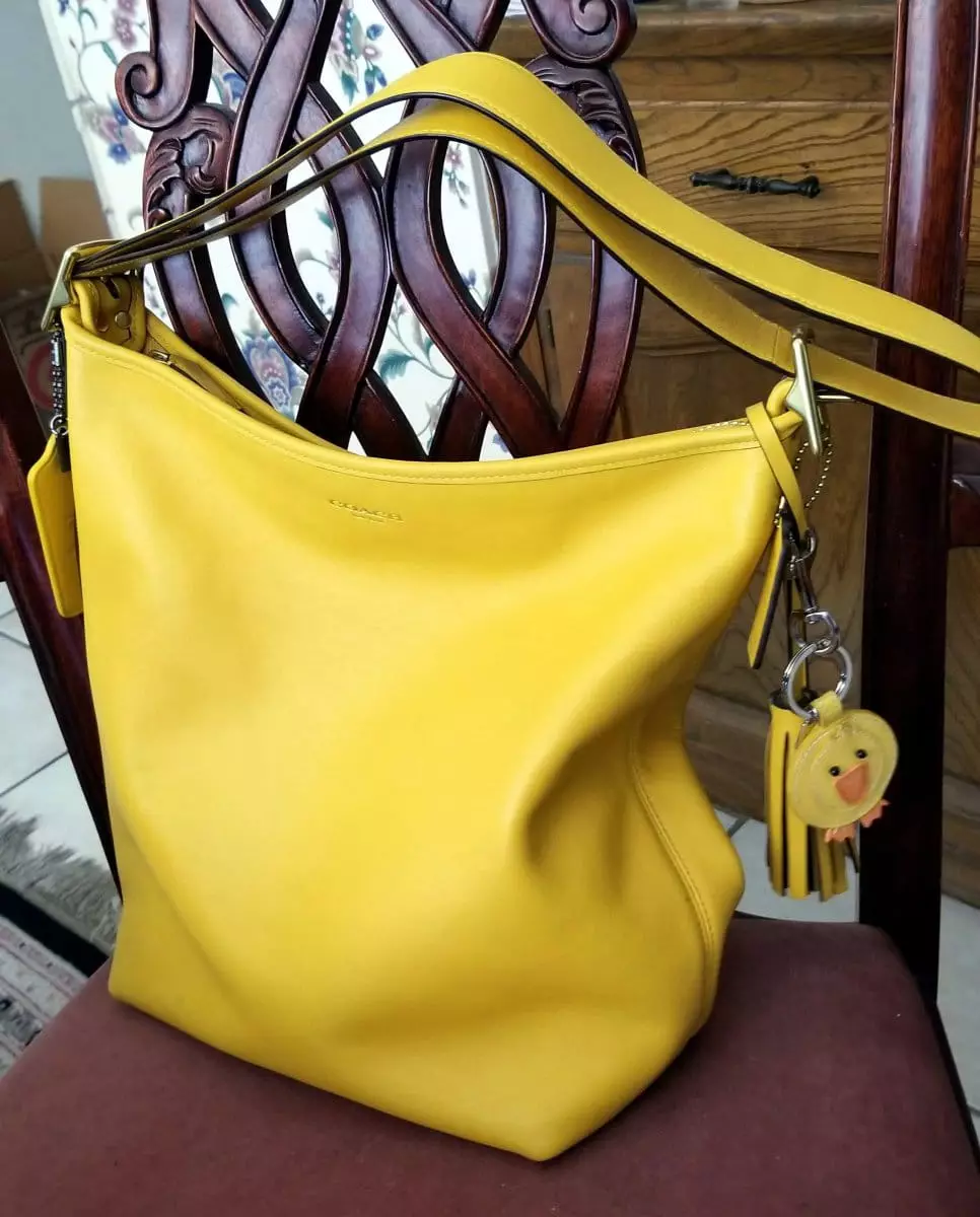 Coach Legacy Duffle i Sunflower