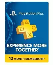 Sony PlayStation PS Plus 12-mesačné / 1-ročné členstvo