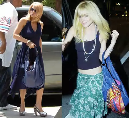 Lindsay Lohan vs Jessica Simpson: Patempuran kantong Marc Jacobs