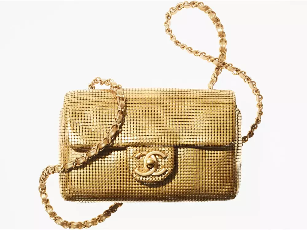 Chanel Mini Metallic Flap