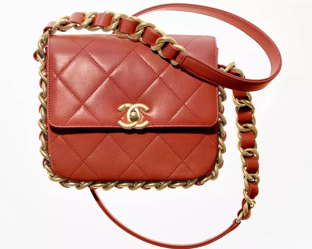 Bolsa Chanel con solapa