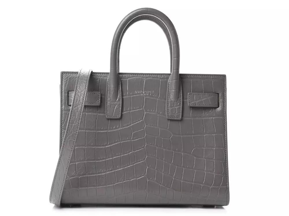 Saint Laurent Embossed Croc SDJ