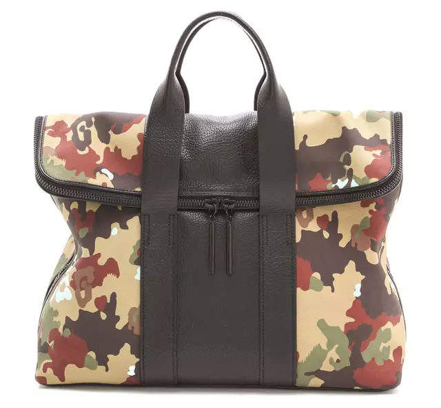 3.1 Phillip Lim Canvas akpa Camouflage elekere 31