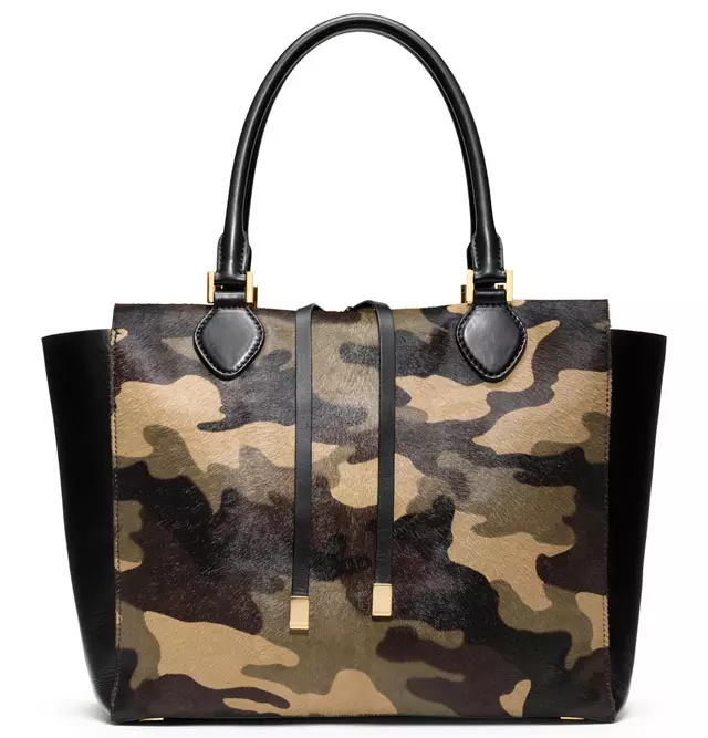 Torba Michael Kors Camo Miranda z włosami cielęcymi