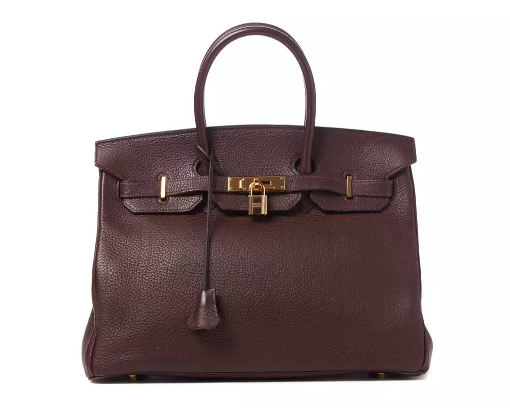 HERMES Togo Birkin 35 Havane