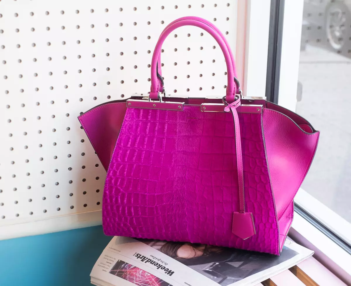 Fendi Pink Croc 3 Jours