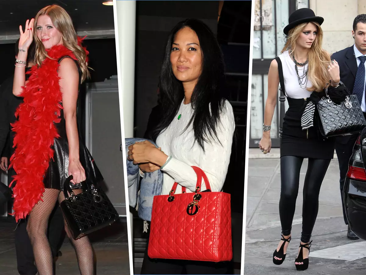 Throwback Thursday: Celebs and their Lady Dior Bags