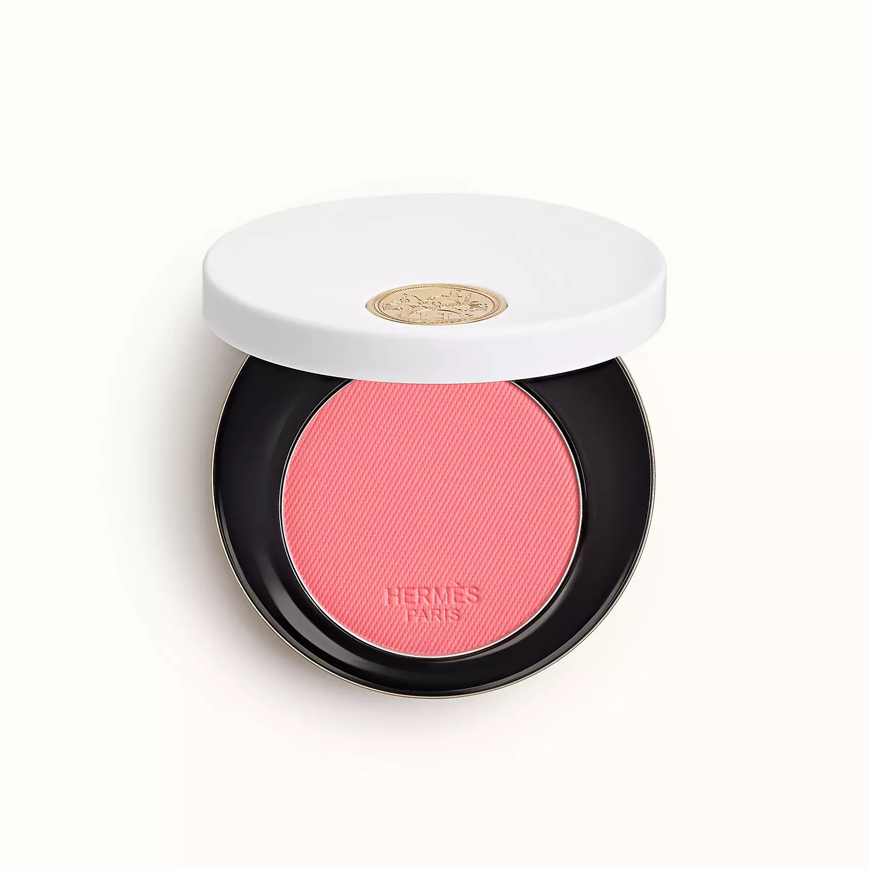 Rose Hermes, pó de blush sedoso, Rose Pommette. Foto via Hermes.com