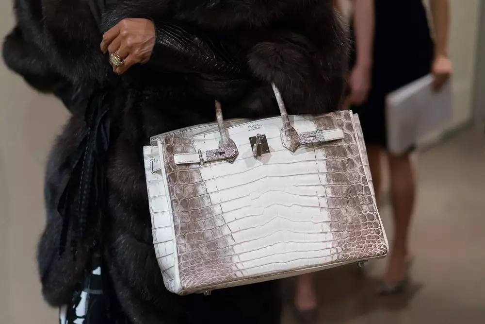 Hermes Himalayan Birkin with Diamonds