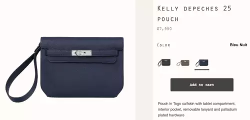 Túi xách Kelly Dépêches 25 ảnh qua Hermes.com