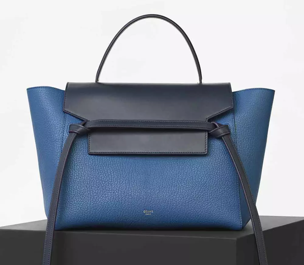 Celine-Mini-Riñonera-Mar-Azul