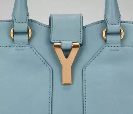 ලස්ට්වර්ති: YSL Mini Cabas Chyc Skye Blue 6550_1