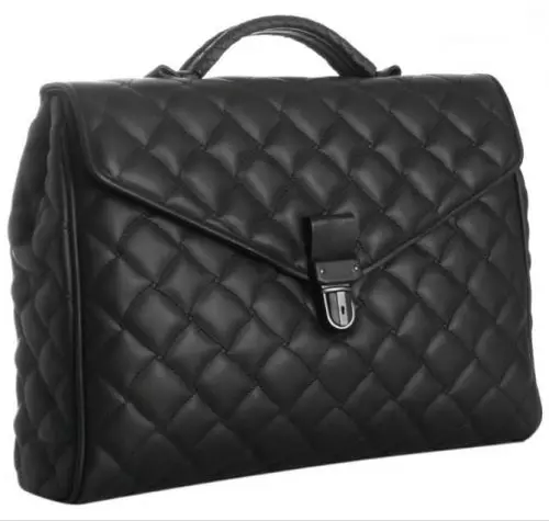 Bottega Veneta Quilted Briefcase