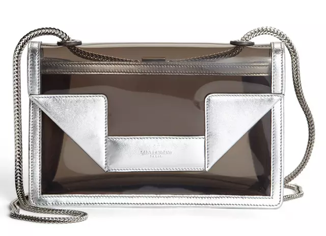 PVC taška přes rameno Saint Laurent Betty Mini