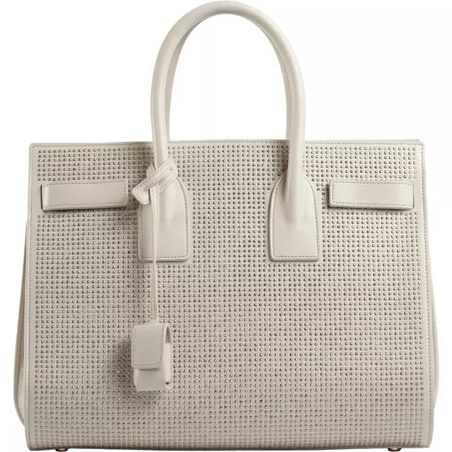 St Laurent Sac du Jour Studded Tote