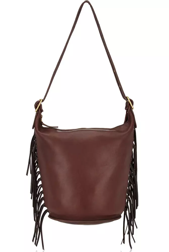 Coach-Vintage-Fringe-Duffle-Shoulder-Bag . กระเป๋าสะพาย