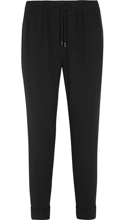 Alexander Wang Drawstring Crepe Fa'atusa Pants