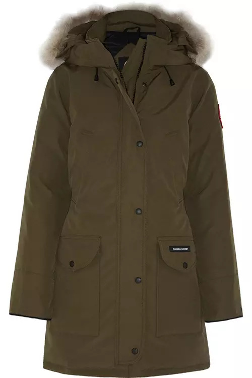 Canada Goose Trillium Coyote-Trimed Down Coat