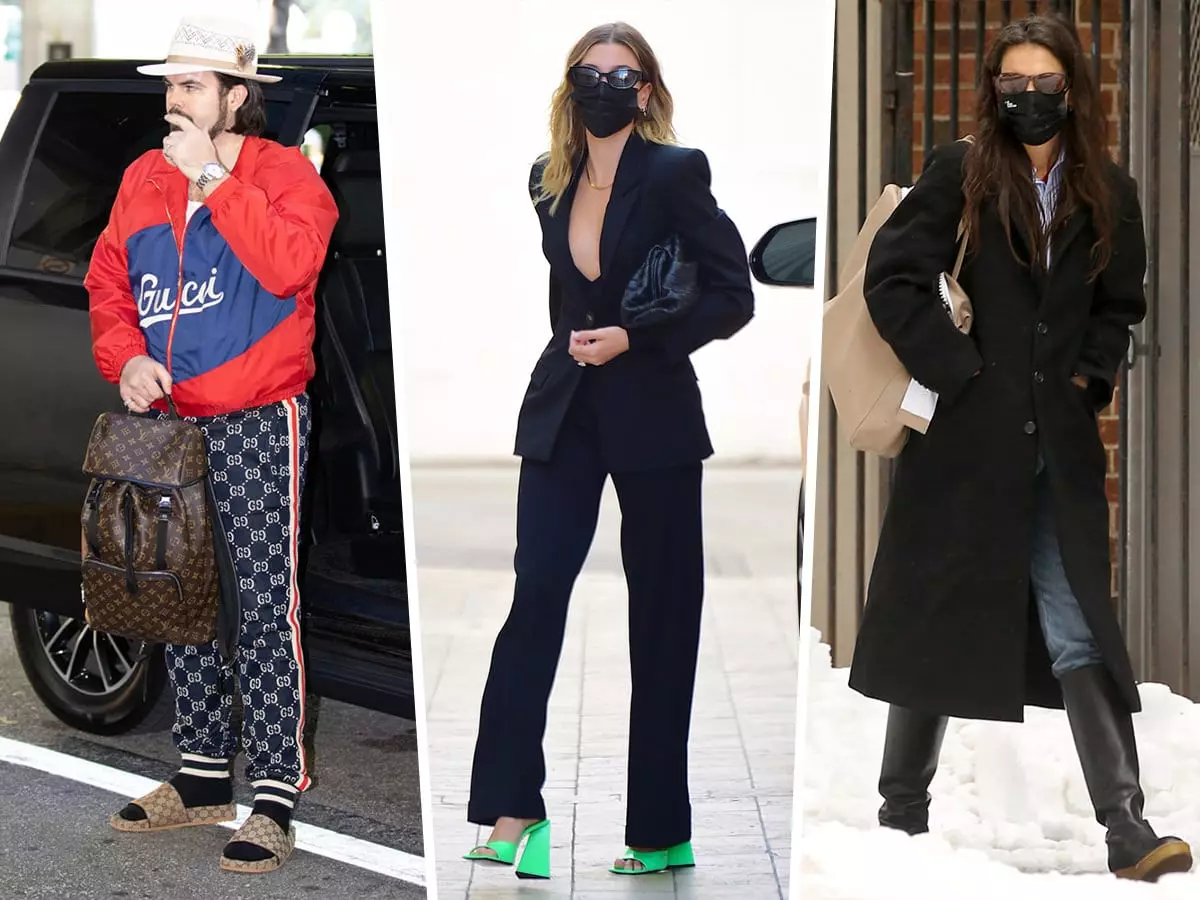 Celebs Brave the Cold Mat Poschen vu Gucci, Fendi a Méi 744_1