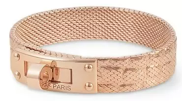 De $ 38.400 Hermes Kelly Rose Gold Armband 7528_1